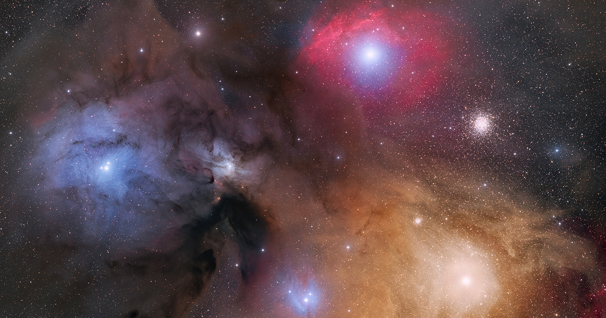 Rho Ophiuchi Cloud Complex - Astrophotography by Nicolas ROLLAND